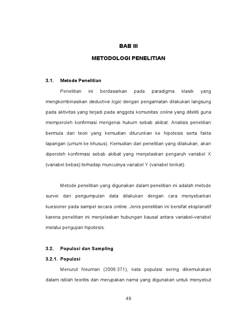 Susan Bab 3 UAJY | PDF