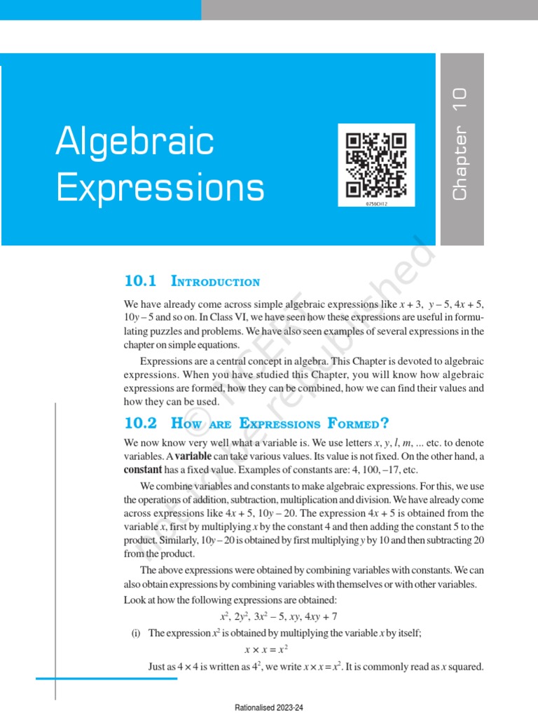 Gemh 110 | PDF | Factorization | Variable (Mathematics)