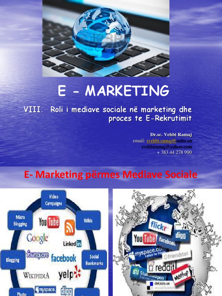 VIII. Roli I Mediave Sociale Në Marketing Dhe Rekrutim | PDF