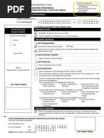 Borang SIPF 1 | PDF