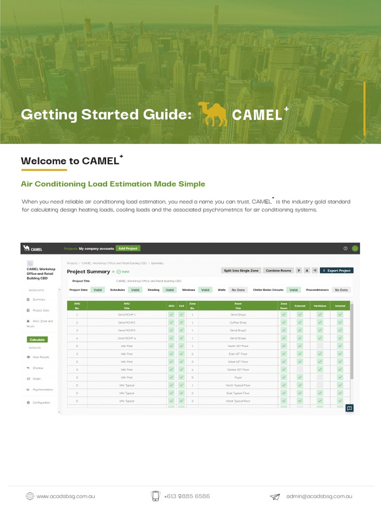 CAMEL Getting Started Guide Final | PDF | Login | Menu (Computing)