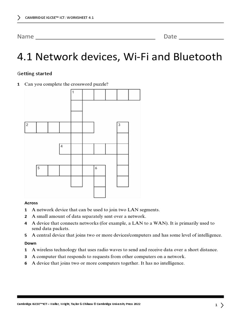 Igcse Ict 3ed TR Ws 4 1 | PDF