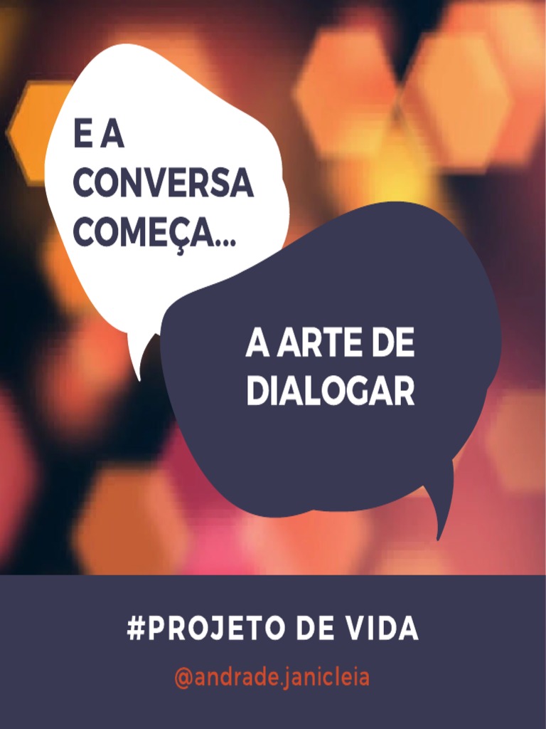 A Arte de Dialogar | PDF | Rede social | Pensamento