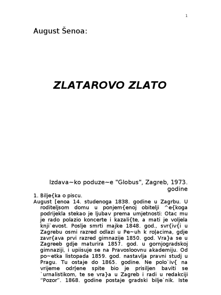 Zlatarevo Zlato | PDF