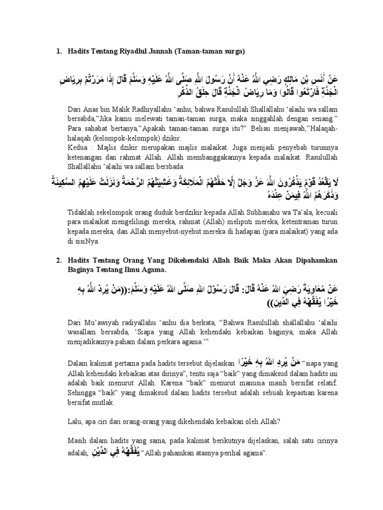Riyadlul Jannah | PDF | Agama & Spiritualitas