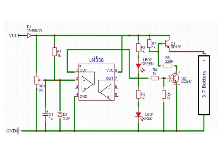 Cargador de Alta Presición Con LM358 | PDF