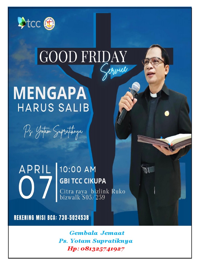 Tata Ibadah Minggu, 6 April 2023 1 | PDF