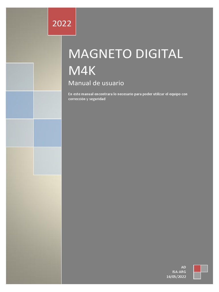 Manual Magneto | PDF