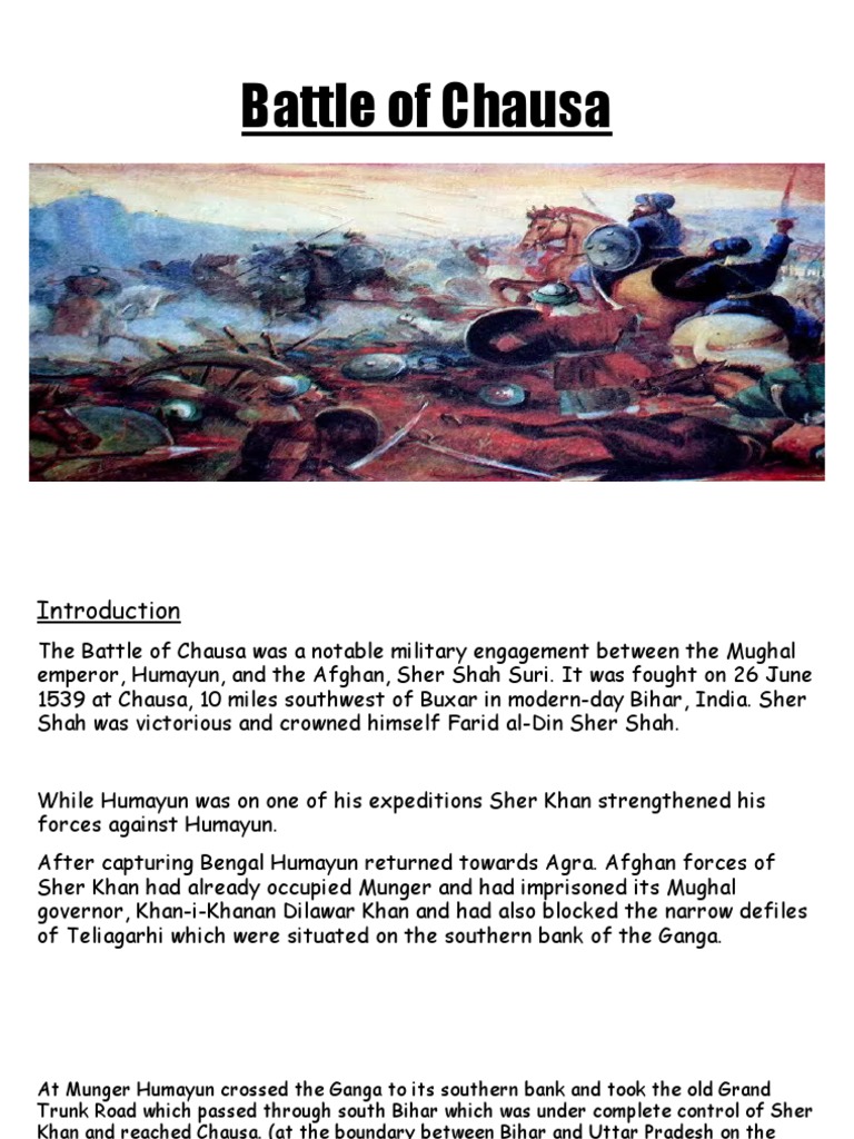 Battle of Chausa | PDF