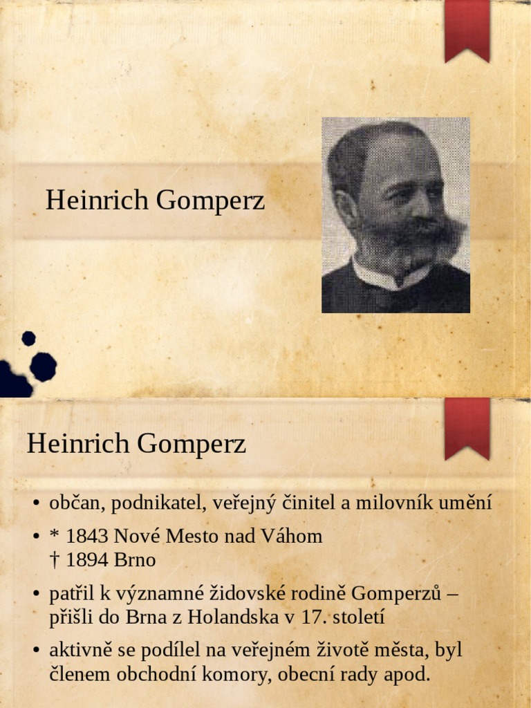 Heinrich Gomperz | PDF