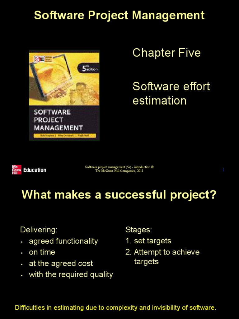 Ch05 Software Effort Estimation | Download Free PDF | Top Down And ... Ch05 Software Effort Estimation | Download Free PDF | Top Down And ...