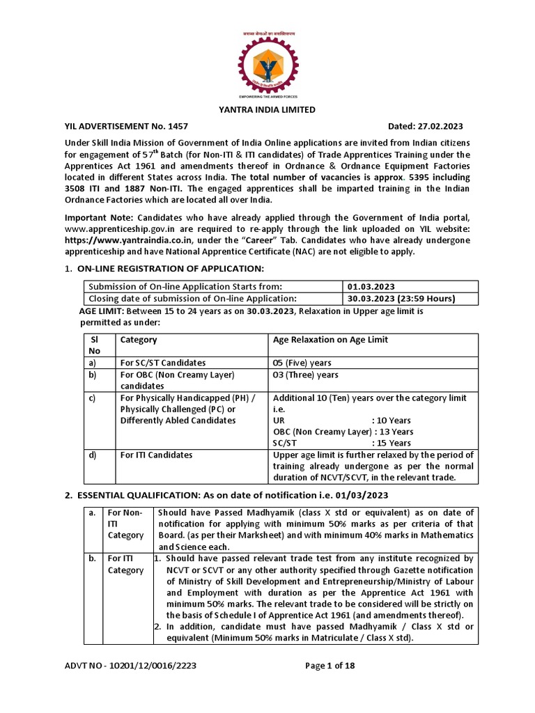 On-Line Registration of Application | PDF | Apprenticeship | Identity Document