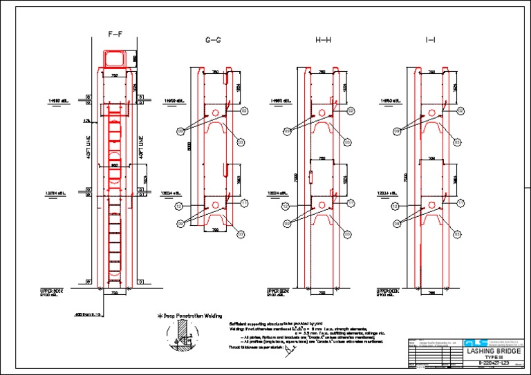Lashing Bridge Specifications Document | PDF | Technology & Engineering