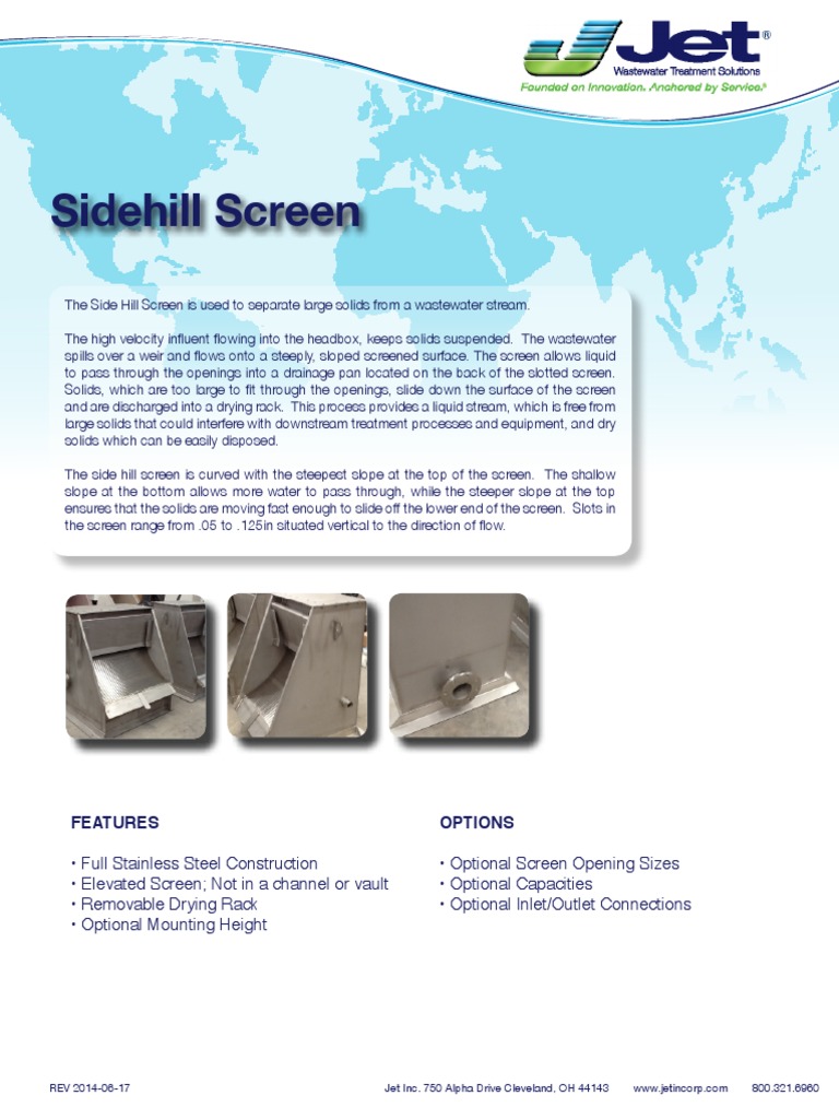 Sidehill Screen Sell Sheet | PDF