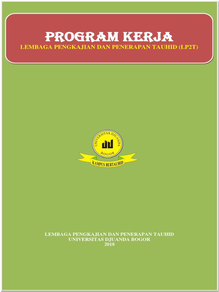 Program Kerja RAB LP2T - Compressed | PDF