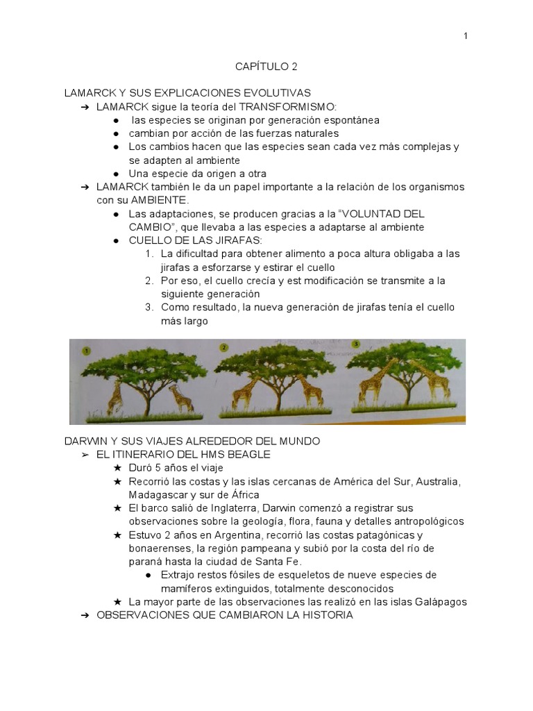 Biología-Capitulo 2 | PDF | Evolución | Seleccion natural