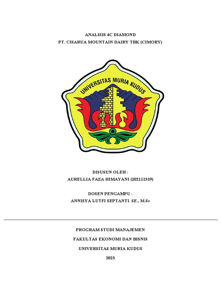 Analisis PT Cimory | PDF