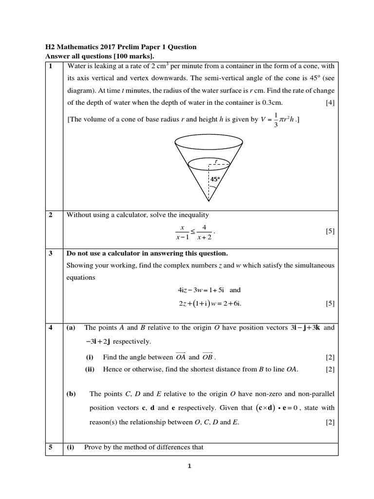 2017 MJC | Download Free PDF | Normal Distribution | Linear Regression
