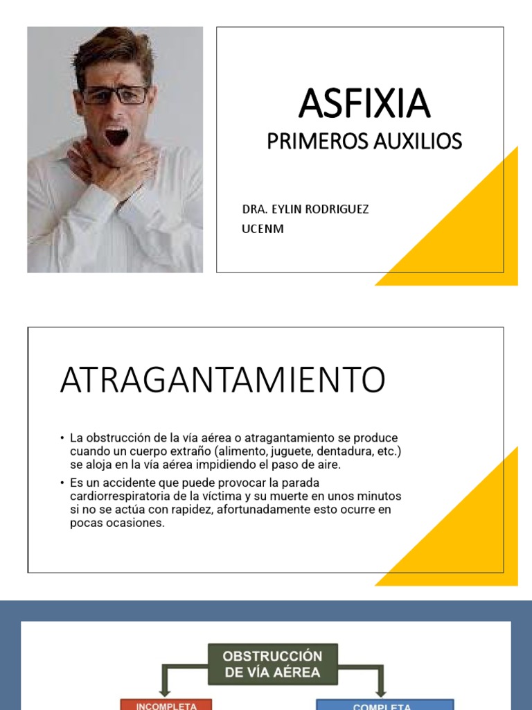 Asfixia - Atragantamiento | PDF