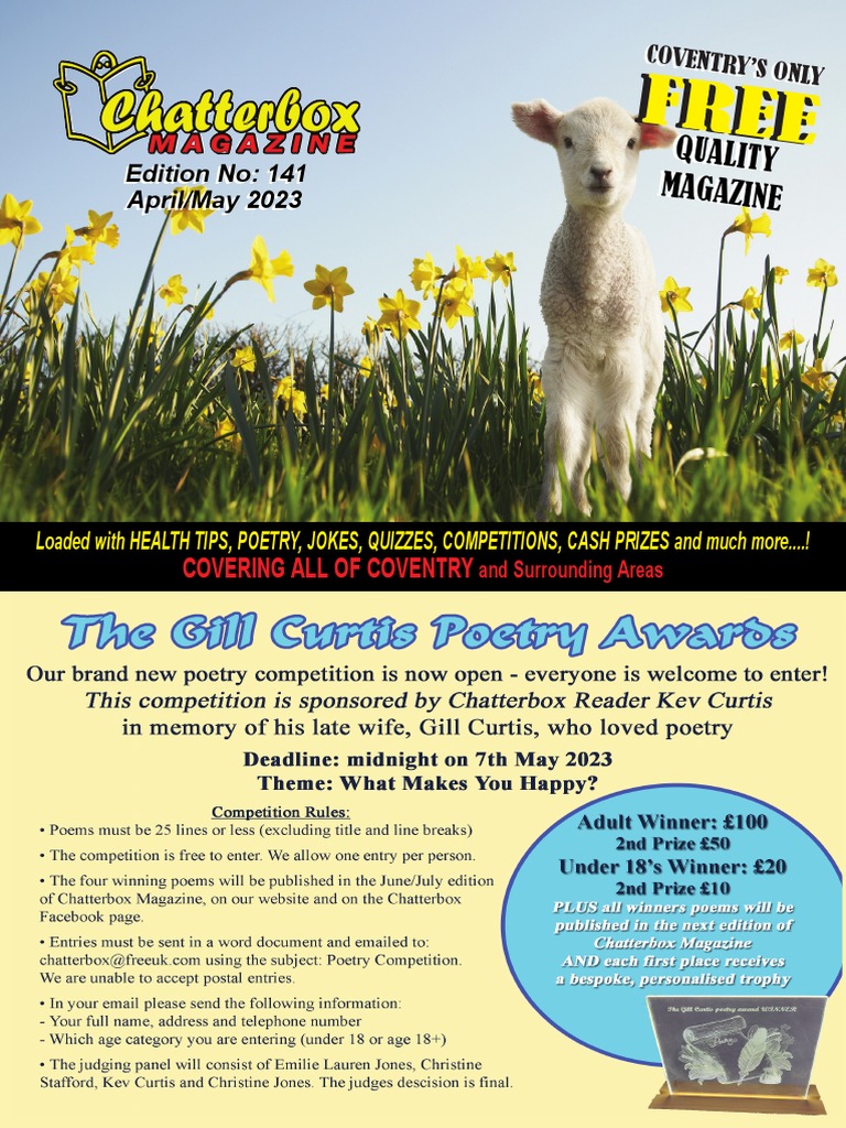 Chatterbox Magazine Edition 141 - April/May 2023 | PDF | Cancer ...