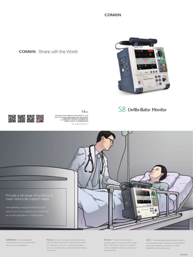 Share With The World: Defibrillator Monitor | PDF | Artificial Cardiac ...