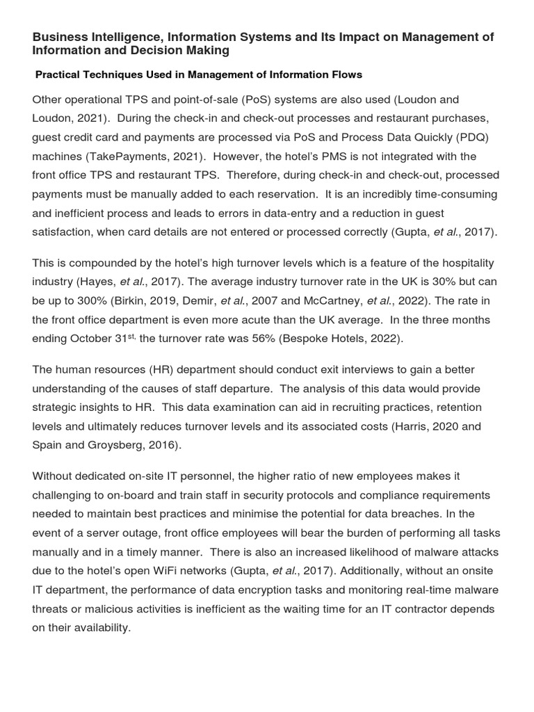 Business Intelligence | PDF | Computer Security | Security