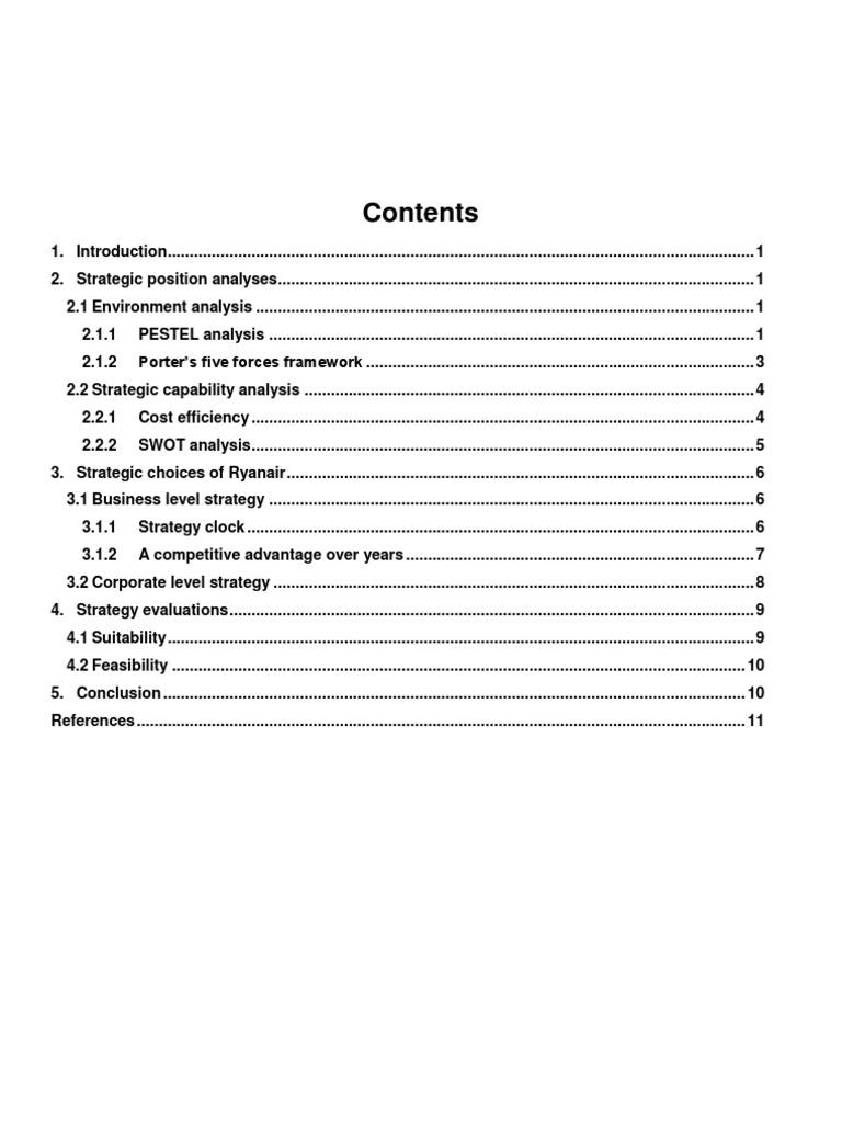 Ryanair SWOT and Strategic Analysis | PDF | Low Cost Carrier | Airlines