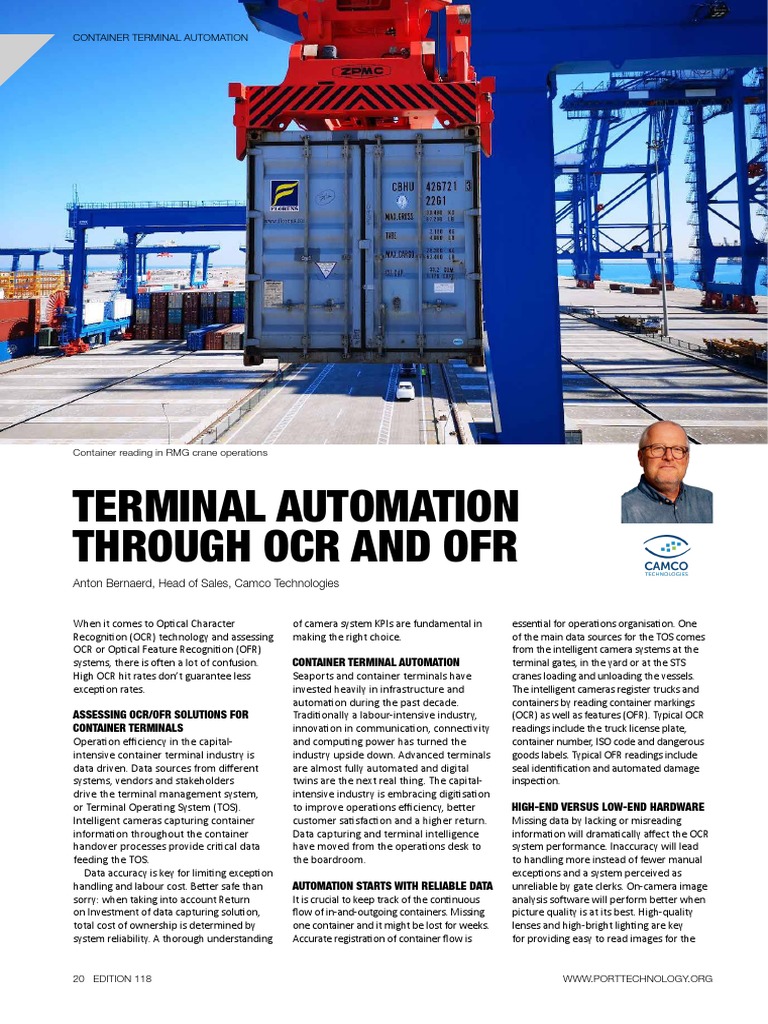 Assessing OCR Solutions for Terminals | PDF | Optical Character ...