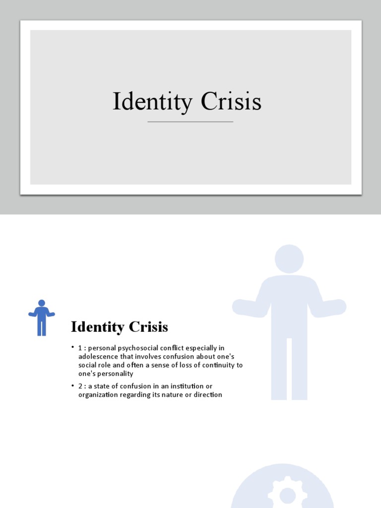 Identity Crisis | PDF | Identity (Social Science) | Cognitive Science