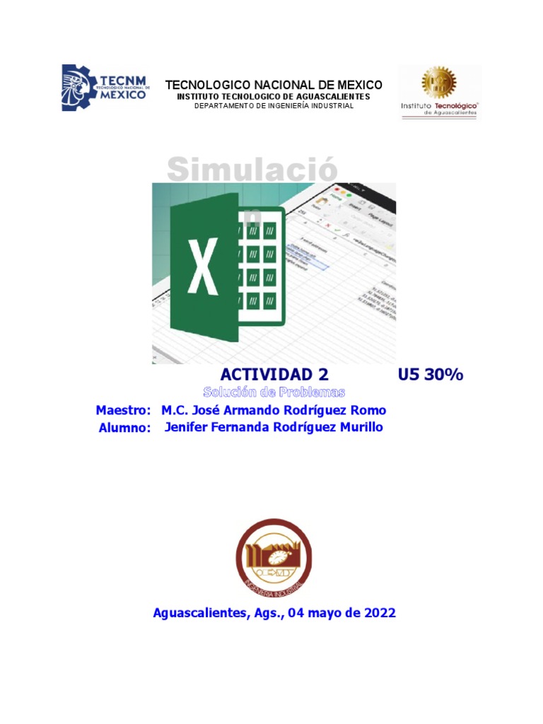 Actividad 2 U5 30% - Jenifer Fernanda Rodriguez Murillo | PDF | Inventario