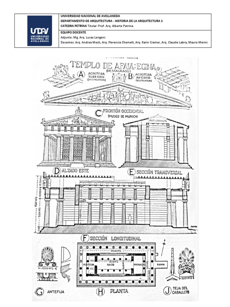 Templo de Afaia (Afaya), Egina | PDF