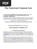 Common Law Community Training Manual | PDF | Lawsuit | Common Law