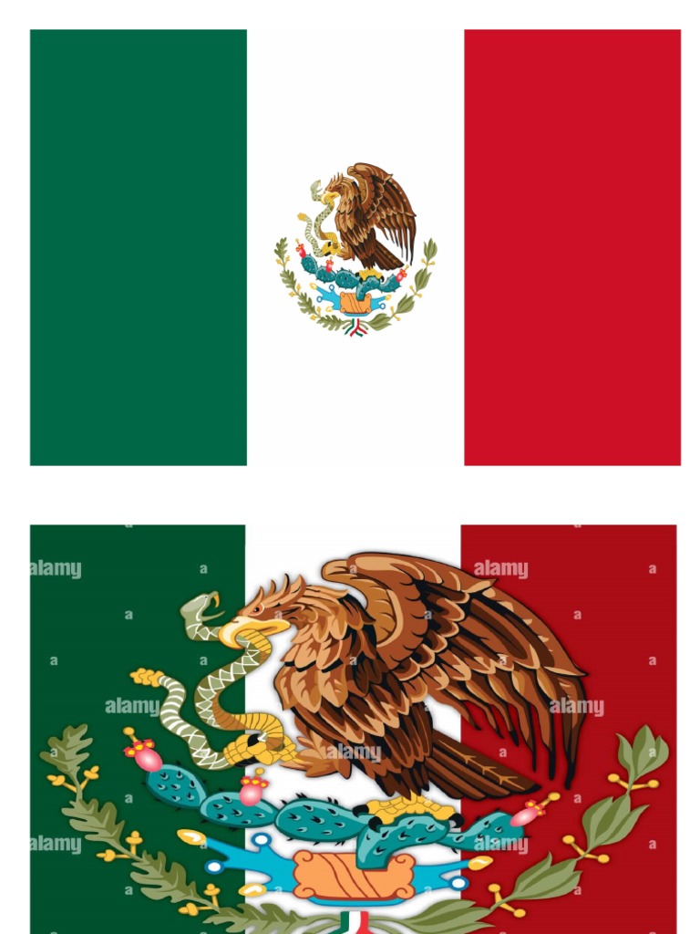 Bandera y Escudo Mexico | PDF
