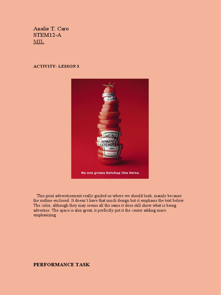 MIL Act. | PDF | Advertising | Information Literacy