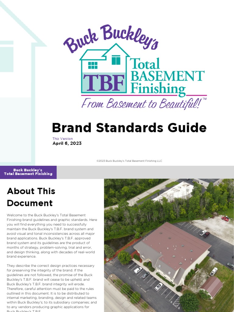 BBTBF Brand Standards Guide | PDF | Brand | Rgb Color Model