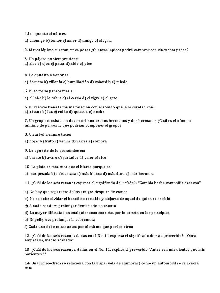 Test Otis | PDF
