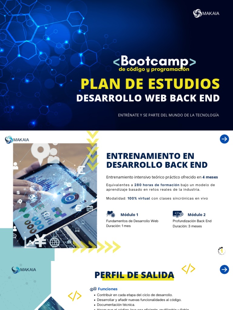 Plan de Estudios Back End | PDF | Java (lenguaje de programación ...