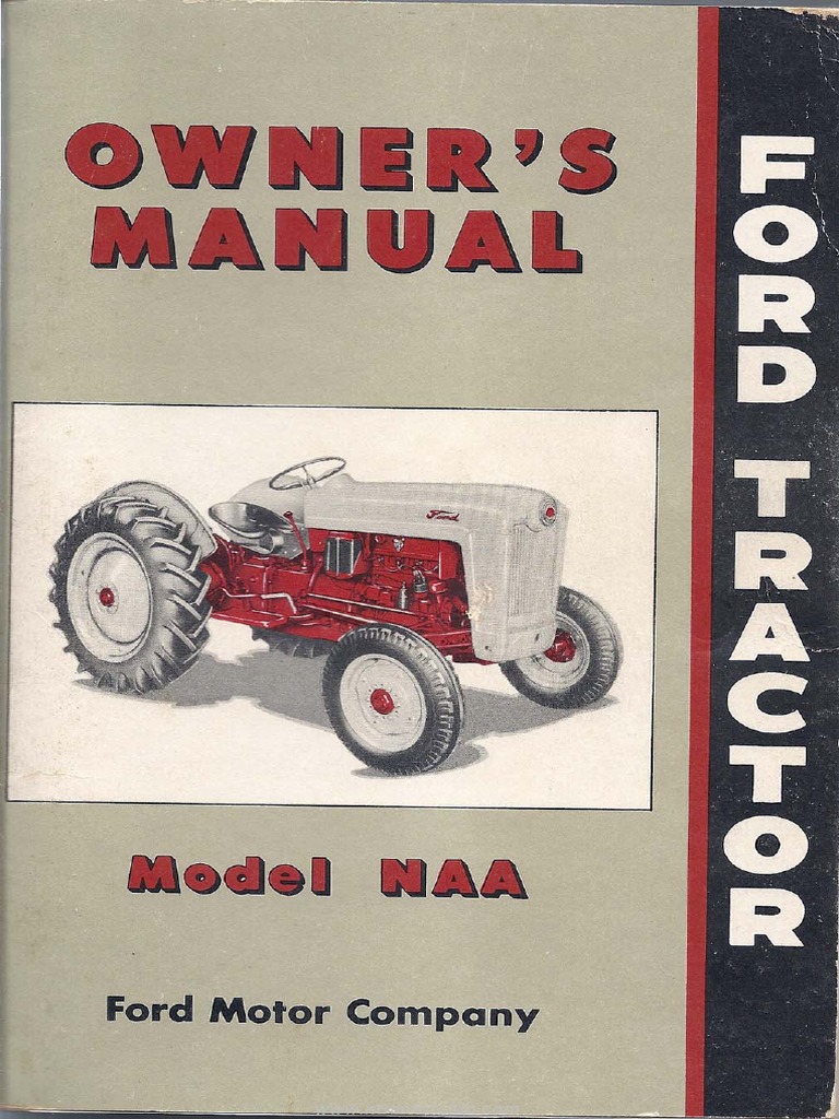 Ford Tractor Manuals Free Download