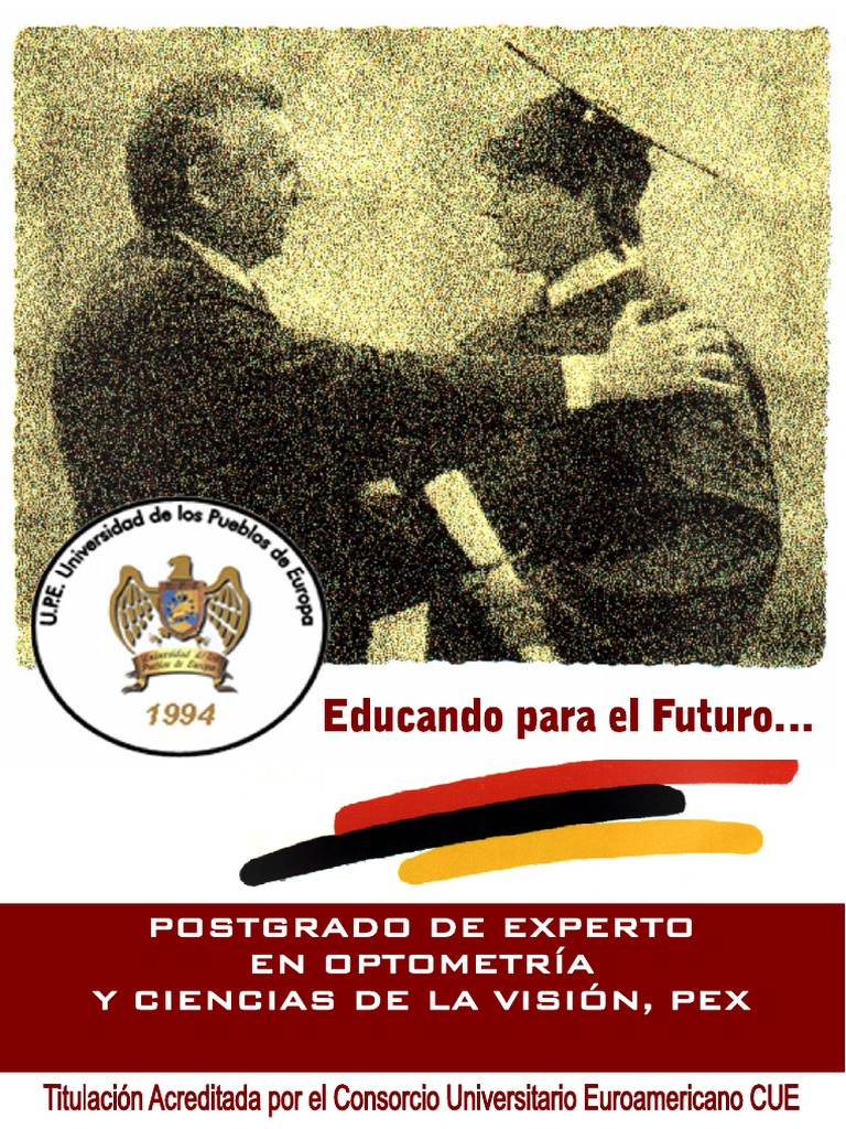 Postgrado de Experto en Optometría Y Ciencias de La Visión, Pex | PDF ...