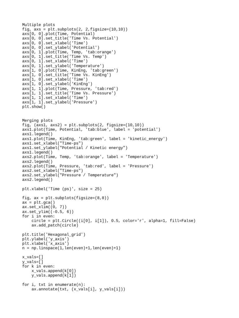 Pythonlib | PDF | Python (Programming Language) | Computing