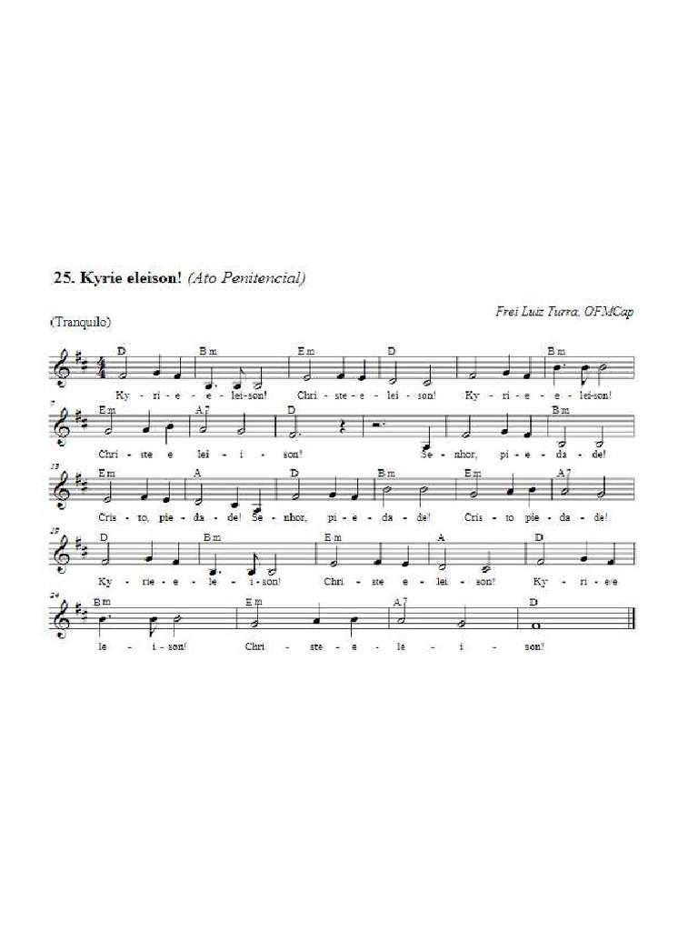 Kyrie Eleison | PDF