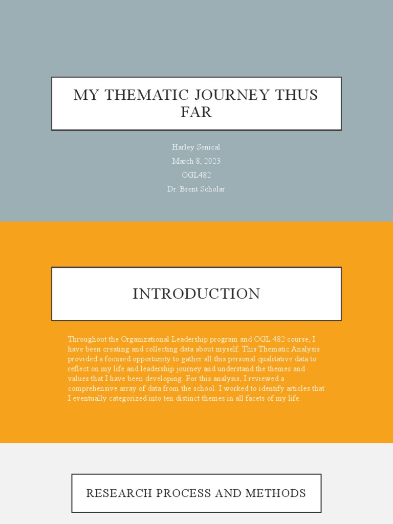 Senical Harley Thematic Analysis | PDF | Leadership | Empathy