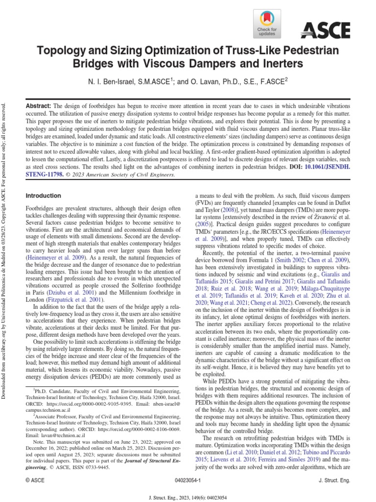 Jsendh Steng-11798 | PDF | Mathematical Optimization | Bridge