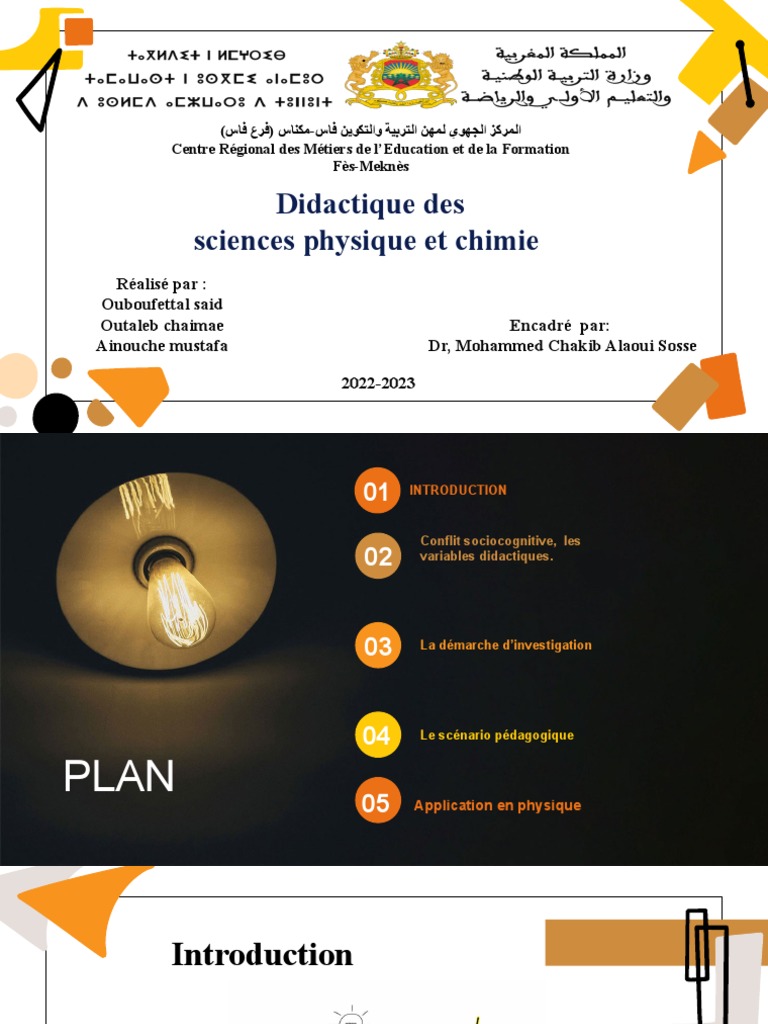 Didactique Des Sciences Physique Et Chimie | PDF | Pédagogie | Apprentissage