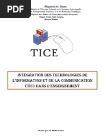 Intégration des TICE dans l'enseignement | PDF | Technologies de l ...