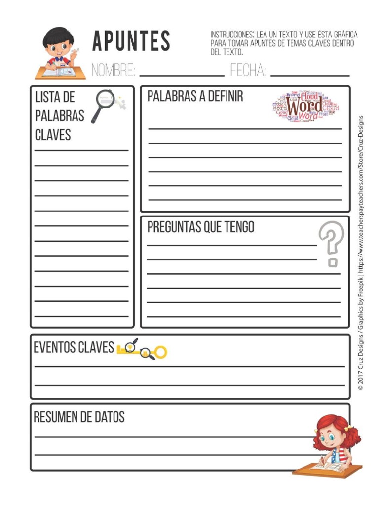 Hoja de Apuntes | PDF