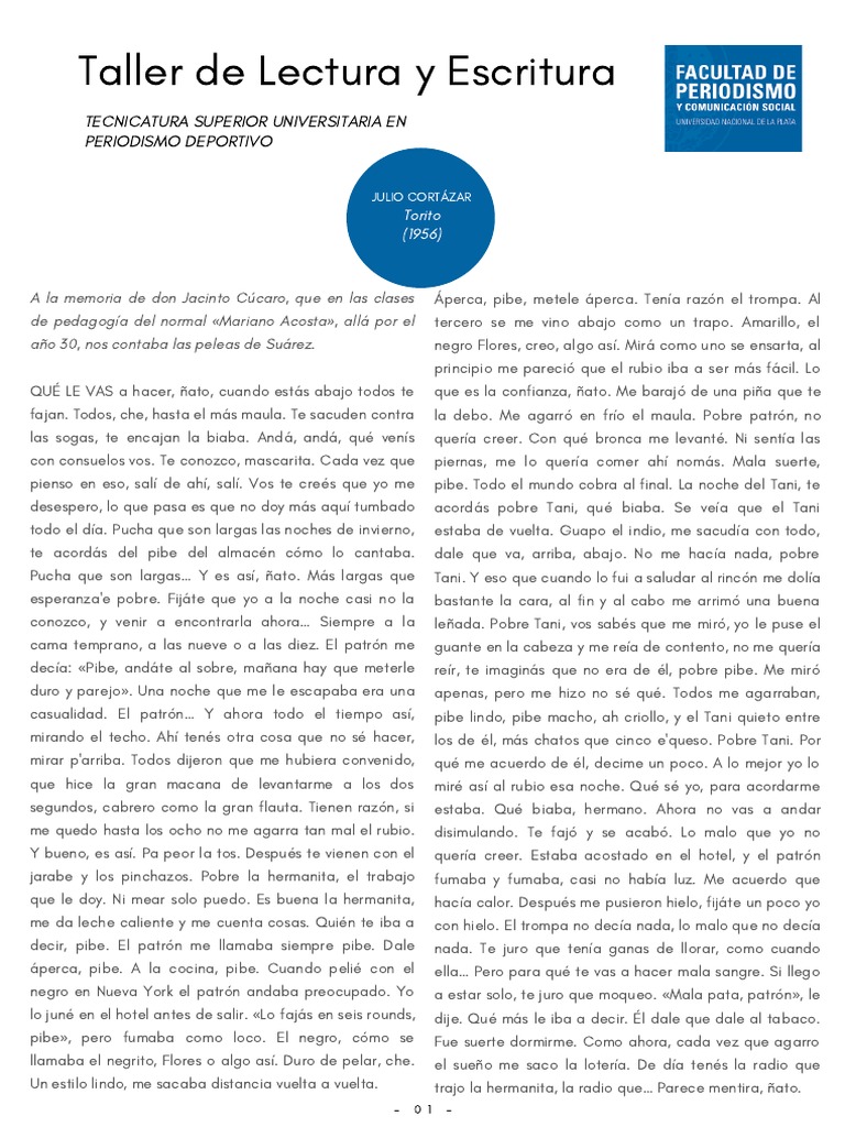 Juliocortázar Torito | PDF