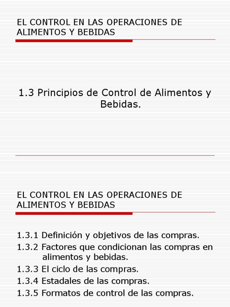 1-3 Principios de Control | PDF