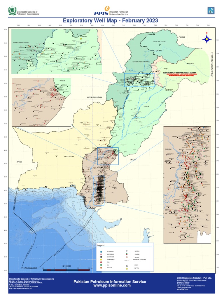 Exploratory Well MapA4 Feb2023 | PDF