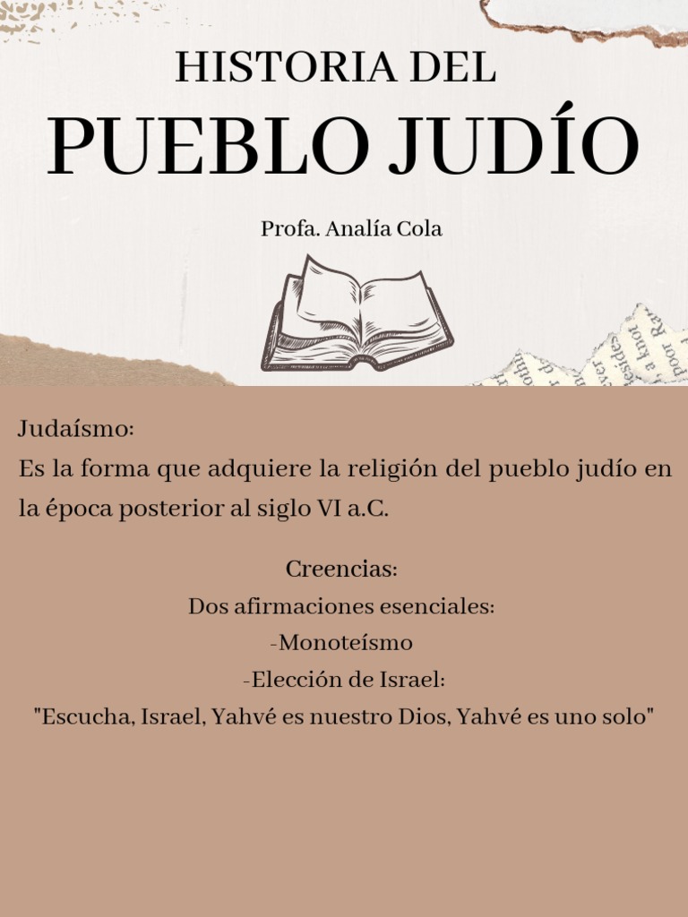 Historia de Los Judíos | PDF